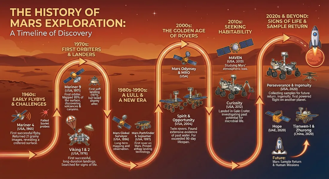 History of Mars Exploration - The UAP News Center